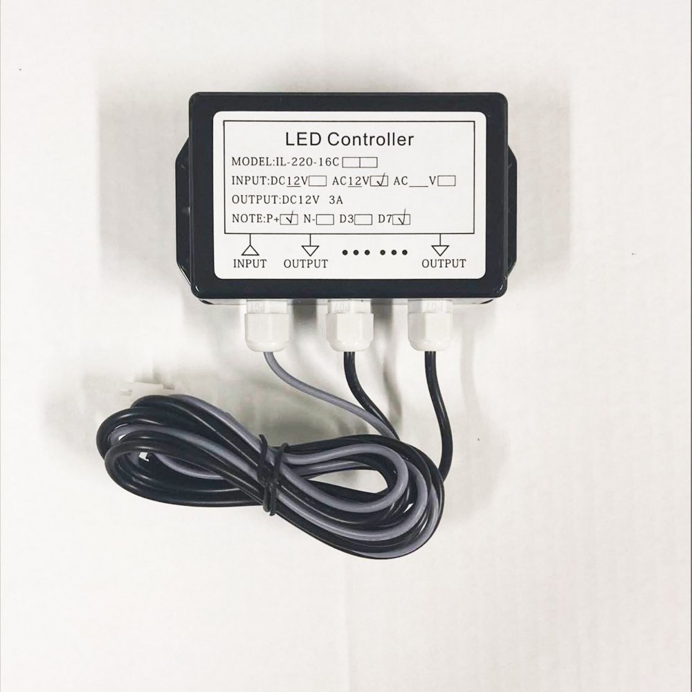 LED kontroller IL-220-16C med 2 utgångar
