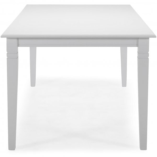 Vitt matbord med 6 stolar | Berga | Köp på Outl1